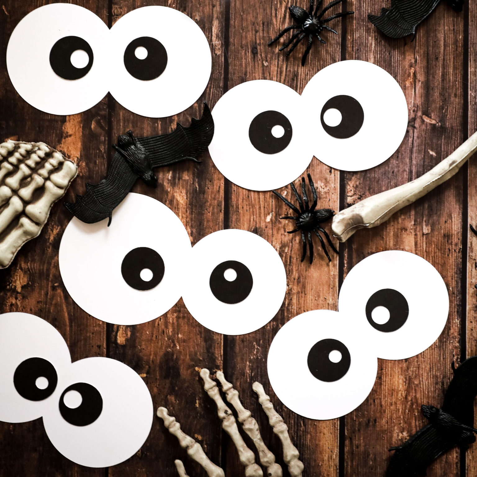 Free Printable Ghost Eyes Template | Printable Ghost