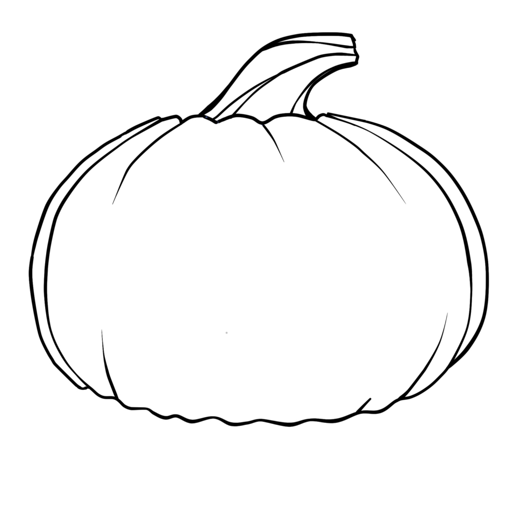 Pumpkin Color Sheet Free Printable | Printable Ghost
