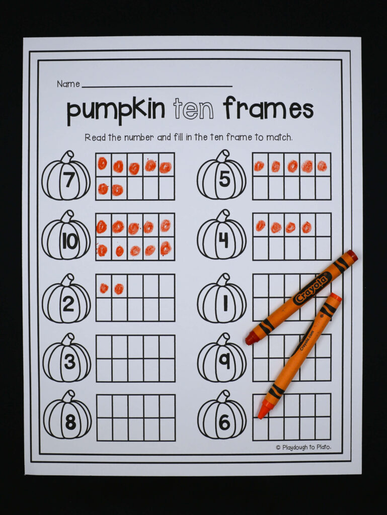 Free Printable Pumpkin Addition Worksheets For Preschoolers within Free ...