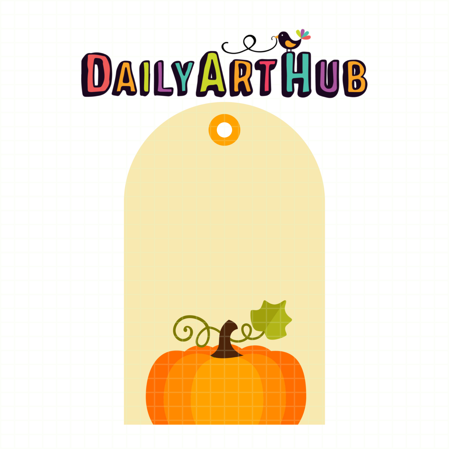 Pumpkin Gift Tags Printable | Printable Ghost